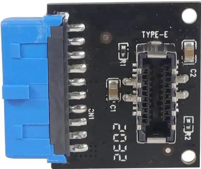 USB 3.1 Front Panel Socket to USB 3.0 20Pin Header Male Extension Cable ...