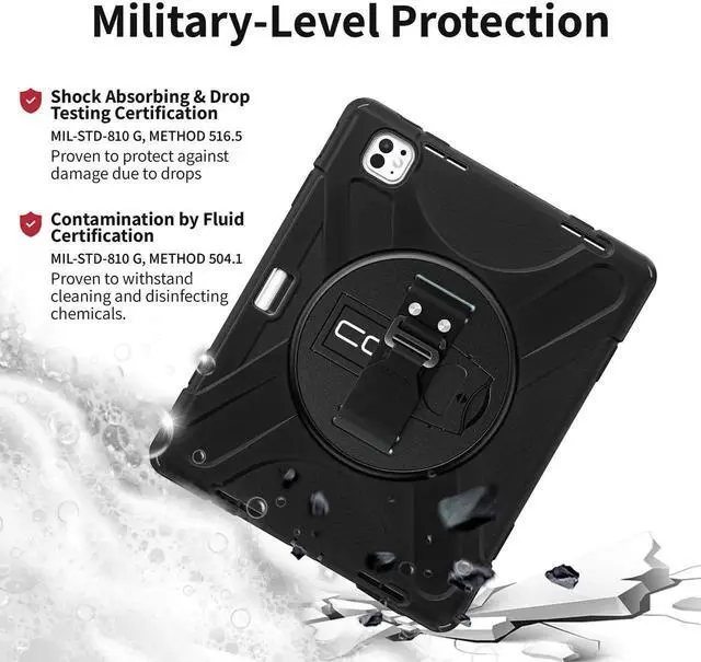 CODi Rugged Case for iPad Pro 13" (M4) (2024) | 360° Protection, Drop ...