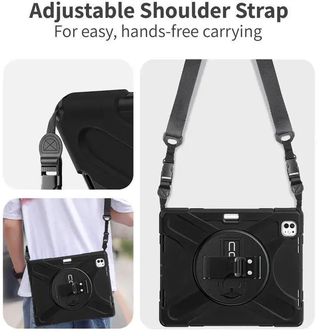 CODi Rugged Case for iPad Pro 13" (M4) (2024) | 360° Protection, Drop ...