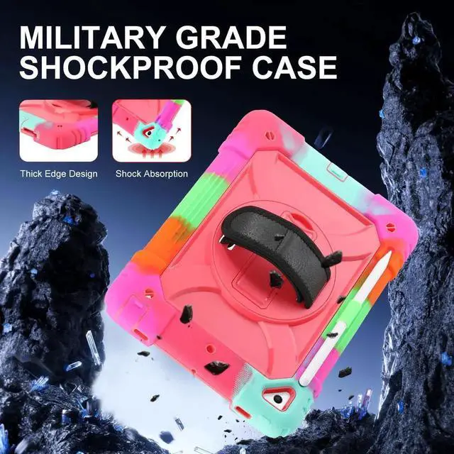 for iPad 6th Generation/iPad 5th Gen/iPad Air 2/iPad Pro 9.7" Case with ...