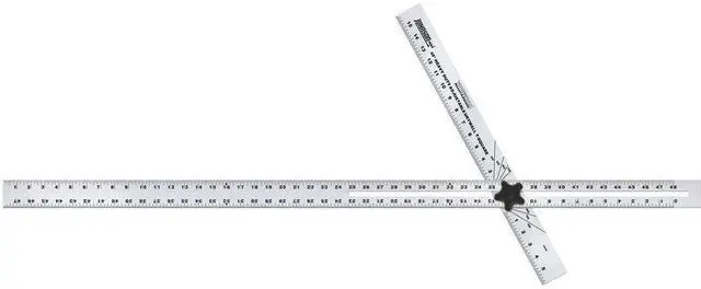 Level & Tool ADS48 Adjust-A-Square Heavy Duty Aluminum Adjustable T ...