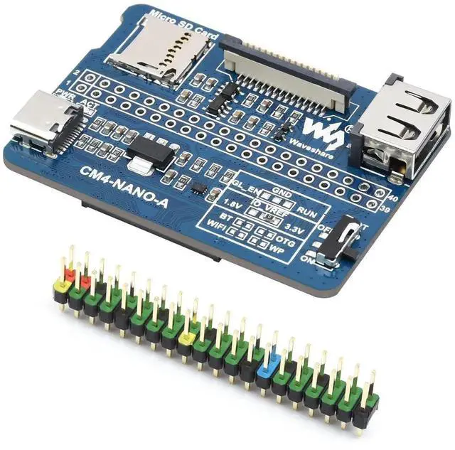 Waveshare Nano Base Board (A) for Raspberry Pi Compute Module 4 Same ...
