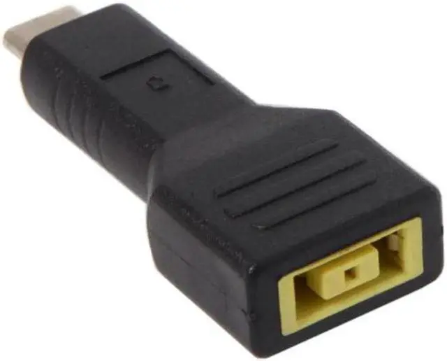 JVFYI UC-211-1145MM Rectangle Jack Lenovo Input to USB-C Type-C Power ...