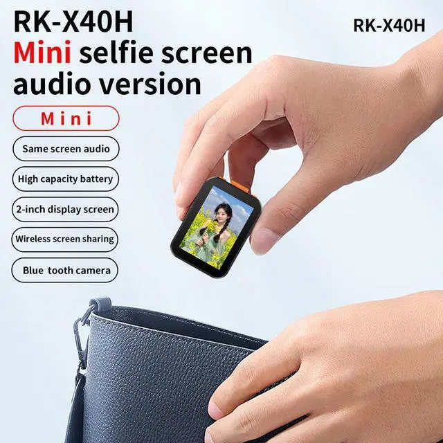 JVFYI Portable Mini Wireless Screen Share Monitor Real-time Display ...