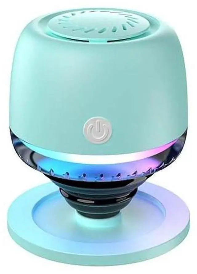 JVFYI Mini Round Bluetooth Speaker | High Bass, IPX6 Waterproof, 20H ...