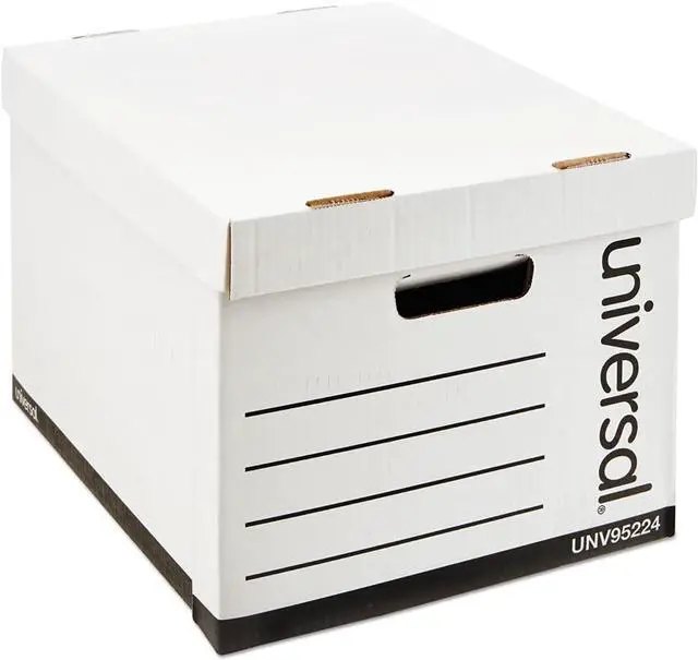 Universal 95224 Heavy-Duty Fast Assembly Lift-Off Lid Storage Box ...