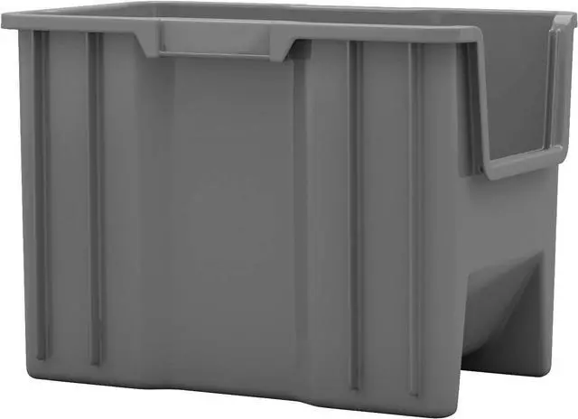 Akro-Mils 13014 Stak-N-Store Heavy Duty Stackable Open Front Plastic ...