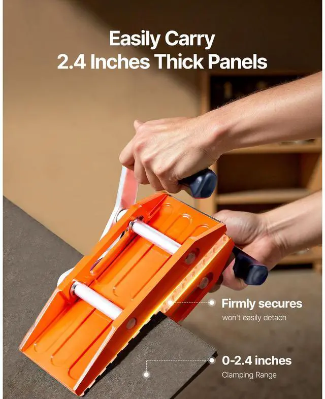 VEVOR Double Handed Stone Carrying Clamps 660 lbs Granite Panel ...