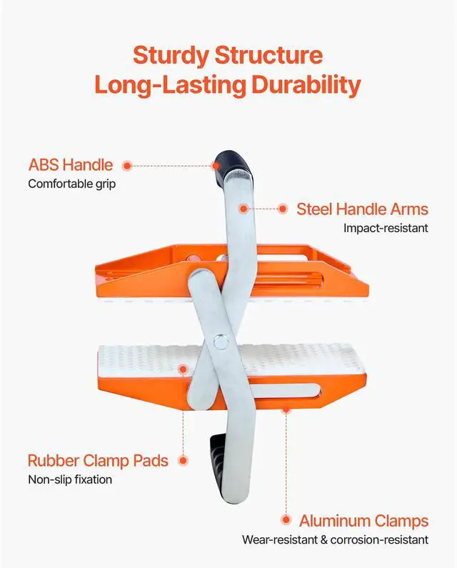 VEVOR Double Handed Stone Carrying Clamps 660 lbs Granite Panel ...