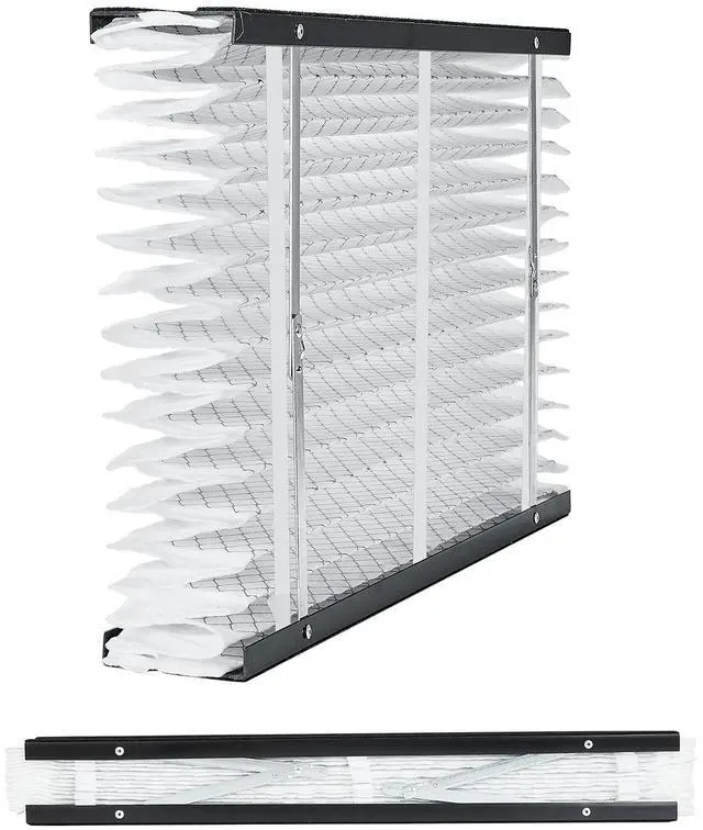 VEVOR Air Filters MERV 13 Electrostatic Pleated HVAC Furnace Filter 2 ...