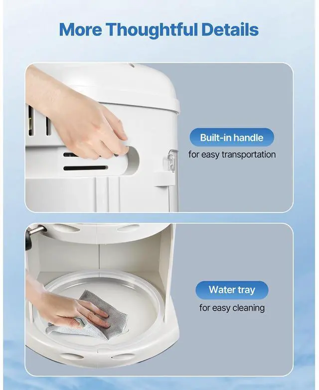 VEVOR Commercial Fluffy Shaved Ice Machine 220LBS/H Electric Ice ...