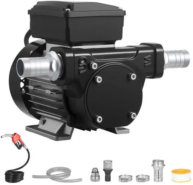 VEVOR Fuel Transfer Pump 110V, 16 GPM 60 L/min, AC Electric Oil ...
