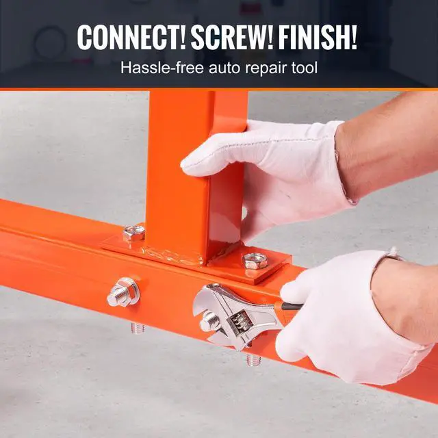 VEVOR Engine Stand, 1300 lbs (3/5 Ton) Rotating Engine Motor Stand with ...