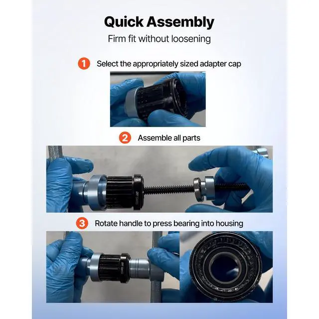 VEVOR Bearing Press Kit Bushing Bearing Seal Driver Removal Tool Set 25 ...