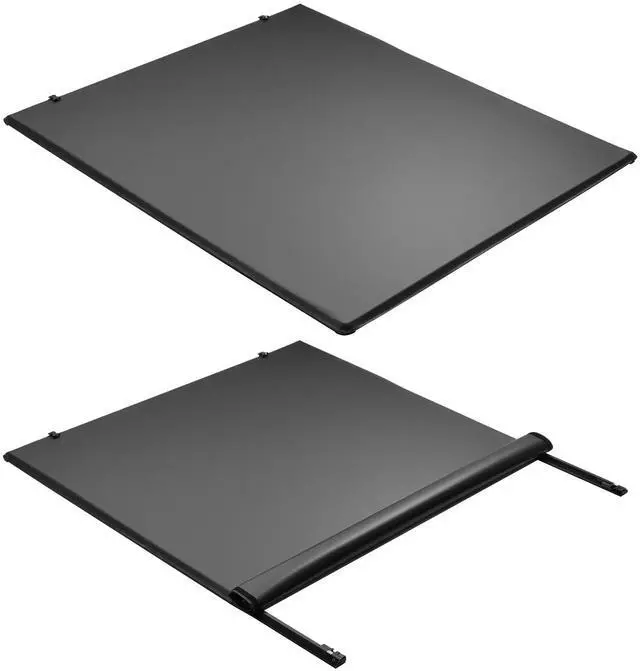 VEVOR Soft Roll-Up Truck Bed Tonneau Cover 6.5 ft for 15-25 Ford F150 ...