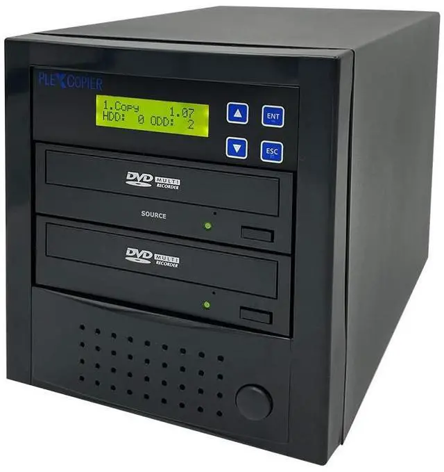 PlexCopier 24X 1 to 1 CD DVD M-Disc Supported Duplicator Copier Tower ...