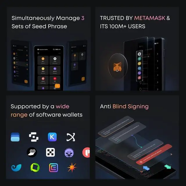 Keystone - Cryptocurrency Hardware Wallet Air-gapped, 4-inch Touch ...