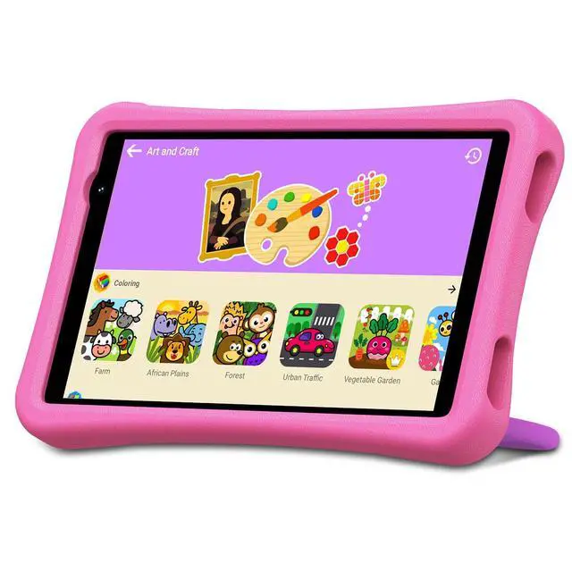 UMIDIGI Tablet, 8 inch Android 14 Tablets for Kids, 7(3+4) GB+32GB/TF ...
