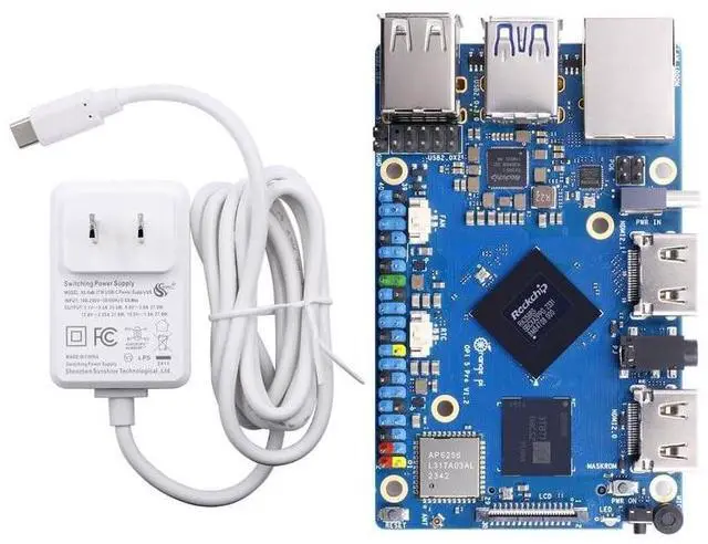 Orange Pi 5 Plus 8GB LPDDR4/4x Rockchip RK3588 8-Core 64-Bit Single ...