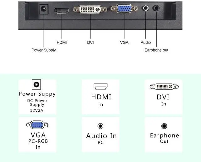 VSDISPLAY 14.9inch 1280x390 LCD Monitor VS149ZJ01,which with Screen ...