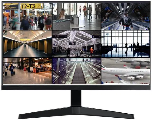 Real HD Security Camera Monitor Screen, 22 Inch 1080P Thin LED PC ...