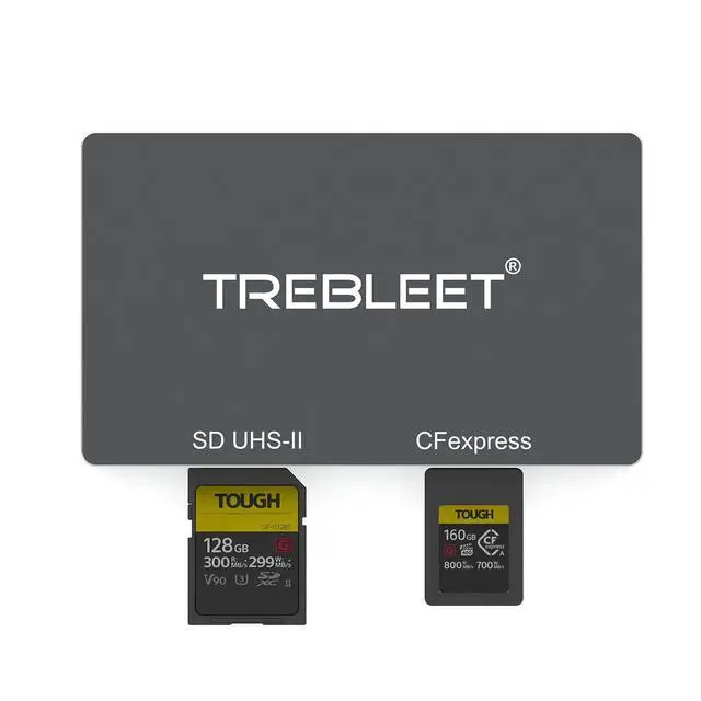 Dual-Slot CFexpress Type A and SD 4.0 UHS-II Card Reader USB 3.2 Gen 2 ...