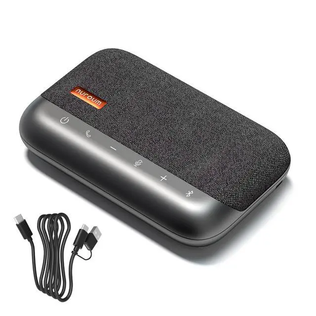 NUROUM A05B(2nd Gen) Bluetooth Conference Speaker and Microphone ...