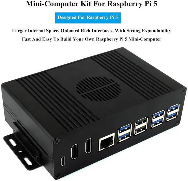 Multi-Functional All-in-One Mini-Computer Kit Compatible with Raspberry ...
