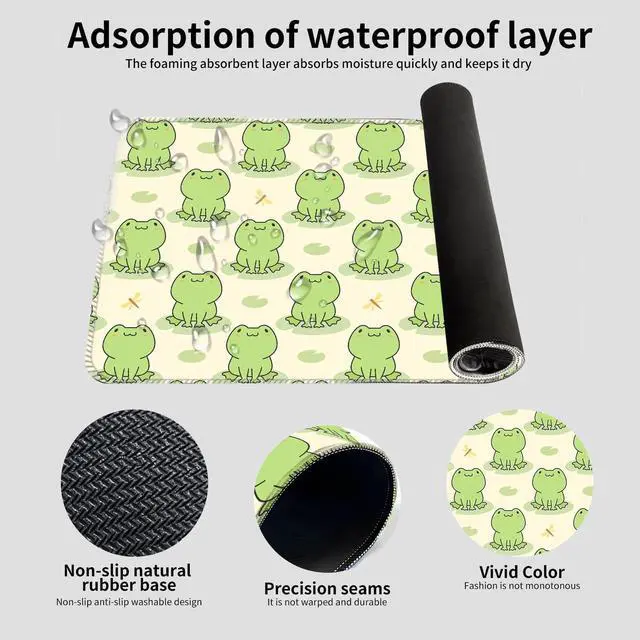 ALTEKO Large Gaming Mouse Pad, Computer Mouse Mat, Funny Desk Pad ...