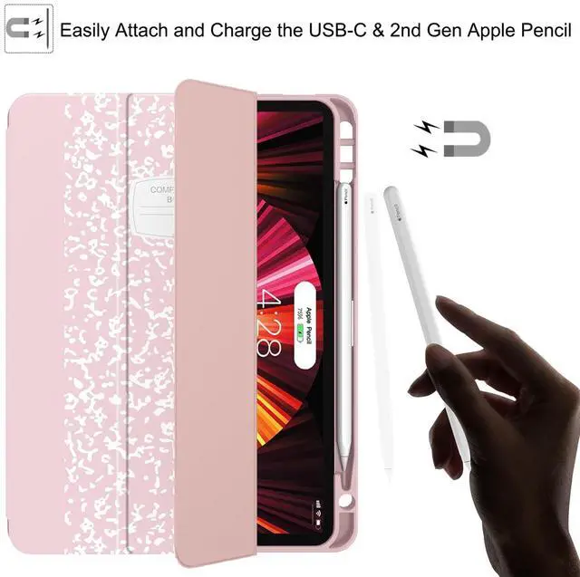 Soke for iPad Pro 11 Case (M2) 2022/2021/2020 with Pencil Holder ...