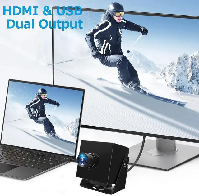 MMlove HDMI USB Camera 4K 30FPS H.264 Webcam USB2.0/HDMI Simultaneous ...
