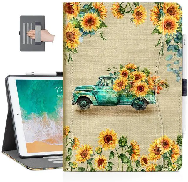 Lalumix iPad 9th/8th/7th Generation Case for 10.2 Inch, With Pencil ...