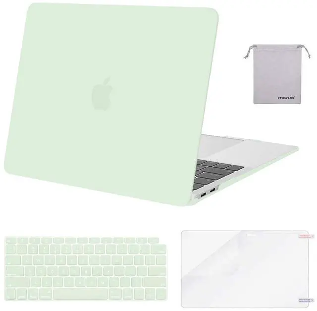 MOSISO Compatible with MacBook Air 13 inch Case M1 Chip 2021-2018 ...