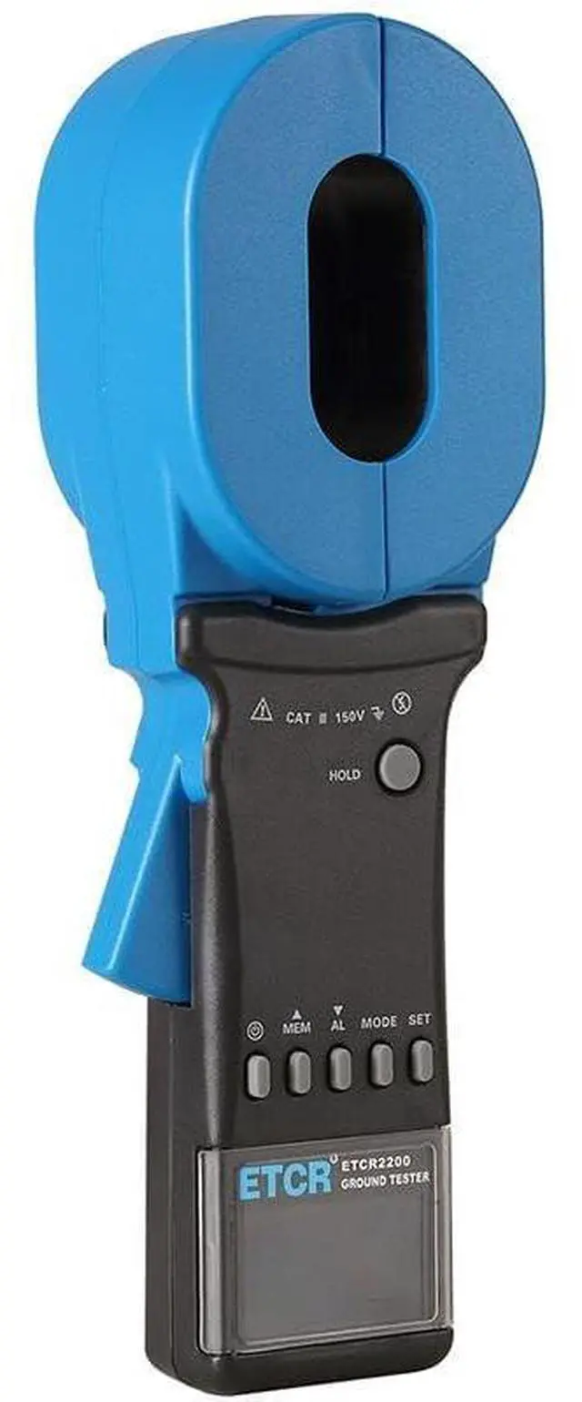 ETCR ETCR2200 Ground Resistance Meter Earth Resistance Tester Clamp ...