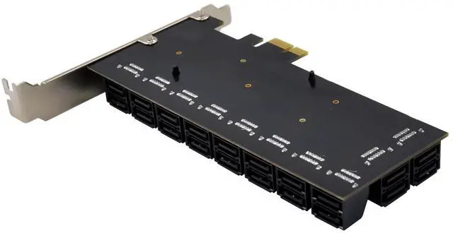 JVFYI PCIe ASM1064 SATAIII 20-Port Expansion card - Newegg.ca
