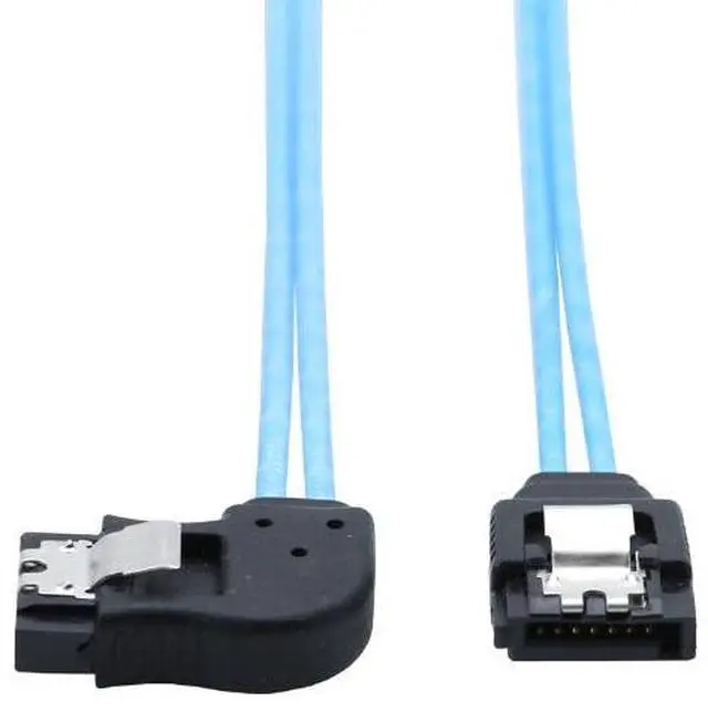 SAT A 7Pfemale right-angle connector rotated 180 degreesfor SATA 12G ...