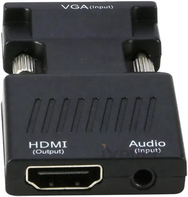 VGA to HDMI Adapter Converter with Audio, Full HD 1080P VGA Male to ...