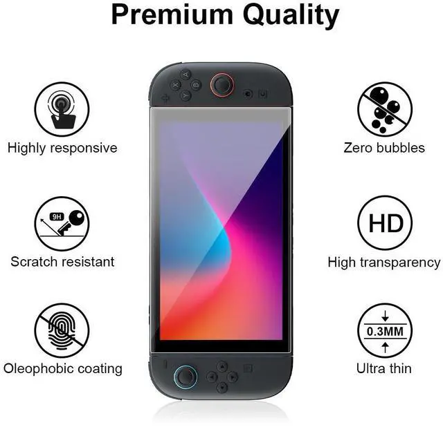 Switch2 Game Console Anti-Distortion Film NS2 Anti-Fingerprint Screen ...
