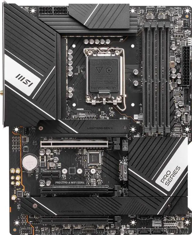 Refurbished: MSI PRO Z790-A WIFI DDR4 LGA 1700 Intel Z790 SATA 6Gb/s ...