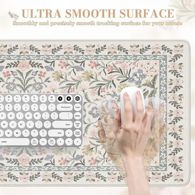Desk Matt for Desktop Cute Desk Pad Mat XXL Large Mouse Pad Anti-Slip ...