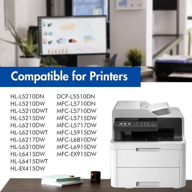 TN920XL TN920 HL-L6210DW Toner Cartridge for Brother Printer ...