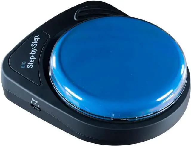 AbleNet Big Step by Step - Communication Device with Large Button for Easy and Intuitive ...