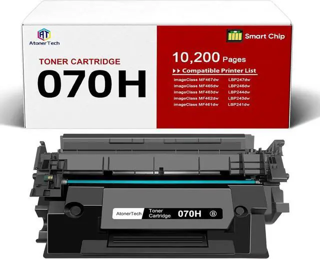 070/070H high Yield Toner Cartridge Compatible Replacement for Canon ...