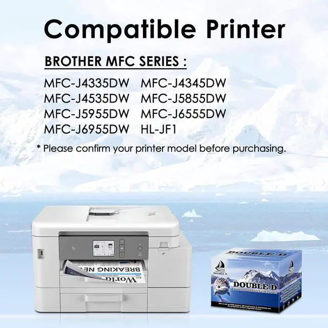 LC406 Ink Cartridges Compatible Replacement for Brother LC406 LC406XL ...