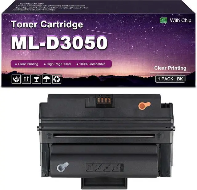 ML-D3050 Replacement Toner Cartridge (with Chip) for Samsung ML-3050 ML-3051 ML-3051N ML-3051ND ...