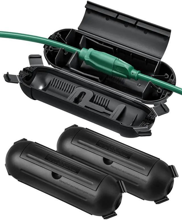[3Pack] Outdoor Extension Cord Safety Cover, Weatherproof Electrical ...