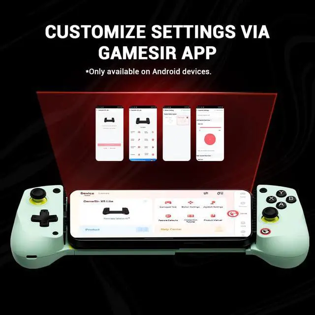 X5 Lite Mobile Gaming Controller for Android, iPhone 15/iPhone 16 ...