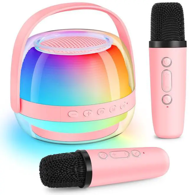 Karaoke Machine for Kids, Birthday Gifts for 3 4 5 6 7 8 9 10 11 Year ...