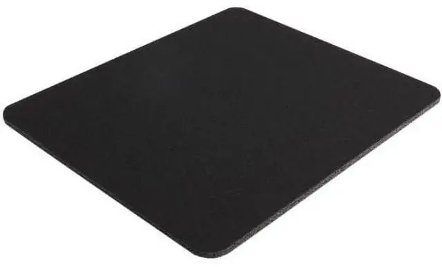 SOEWIOU Computer Mouse Pad, Black Gaming & Office Mouse Mat - 26x21x0 ...