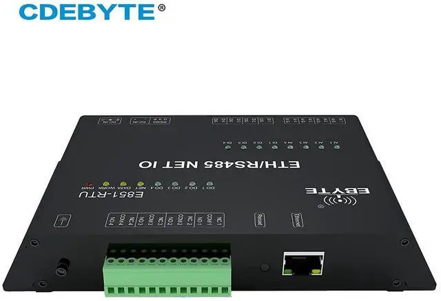 Ethernet RS485 12 Way Network IO Controller Modbus TCP RTU E851-RTU ...
